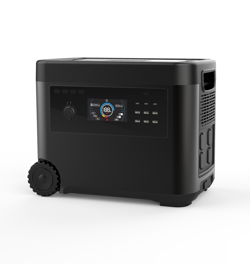 2000W 2016Wh Portable Energy Storage Power Station Fast Charge Battery ...